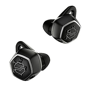 V-MODA Hexamove Pro, Wireless Earbuds - Black (HEXM-PR-BK)