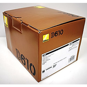 Nikon D610 24.3 MP CMOS FX-Format Digital SLR Camera (Body Only) International Version (No warranty)