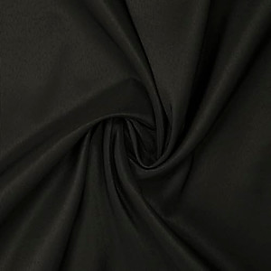 Gee Di Moda Rectangle Tablecloth - 70 x 120 Inch Black Table Cloth for 6 or 8 Foot Rectangle Table - Heavy Duty Washable Fabric - for Buffet Table, Holiday Party, Dinner, Wedding & Baby Shower