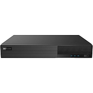 Titanium ED8216H5-F 16-Channel 4K TVI/AHD/CVI Hybird Digital Video Recorder, Cortex A9 CPU, Embedded Linux OS, 32/96Mbps Bandwidth, HDMI/VGA/CVBS, Audio/Alarm, 2 SATA, 1 eSATA