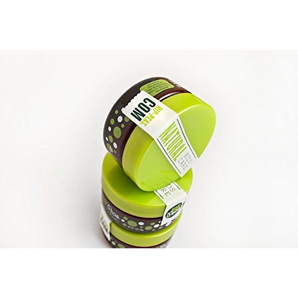 Hip Peas Natural Hair Styling Balm/Gel/Pomade - Light Hold, 2 oz jar