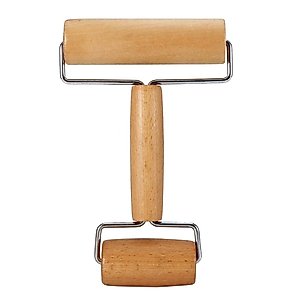 Dough Baker Roller Set Wooden Rolling Pin Baking Kitchen Utensils for Pastry,Tortilla, Pizza,Cookie and More(Type 1)