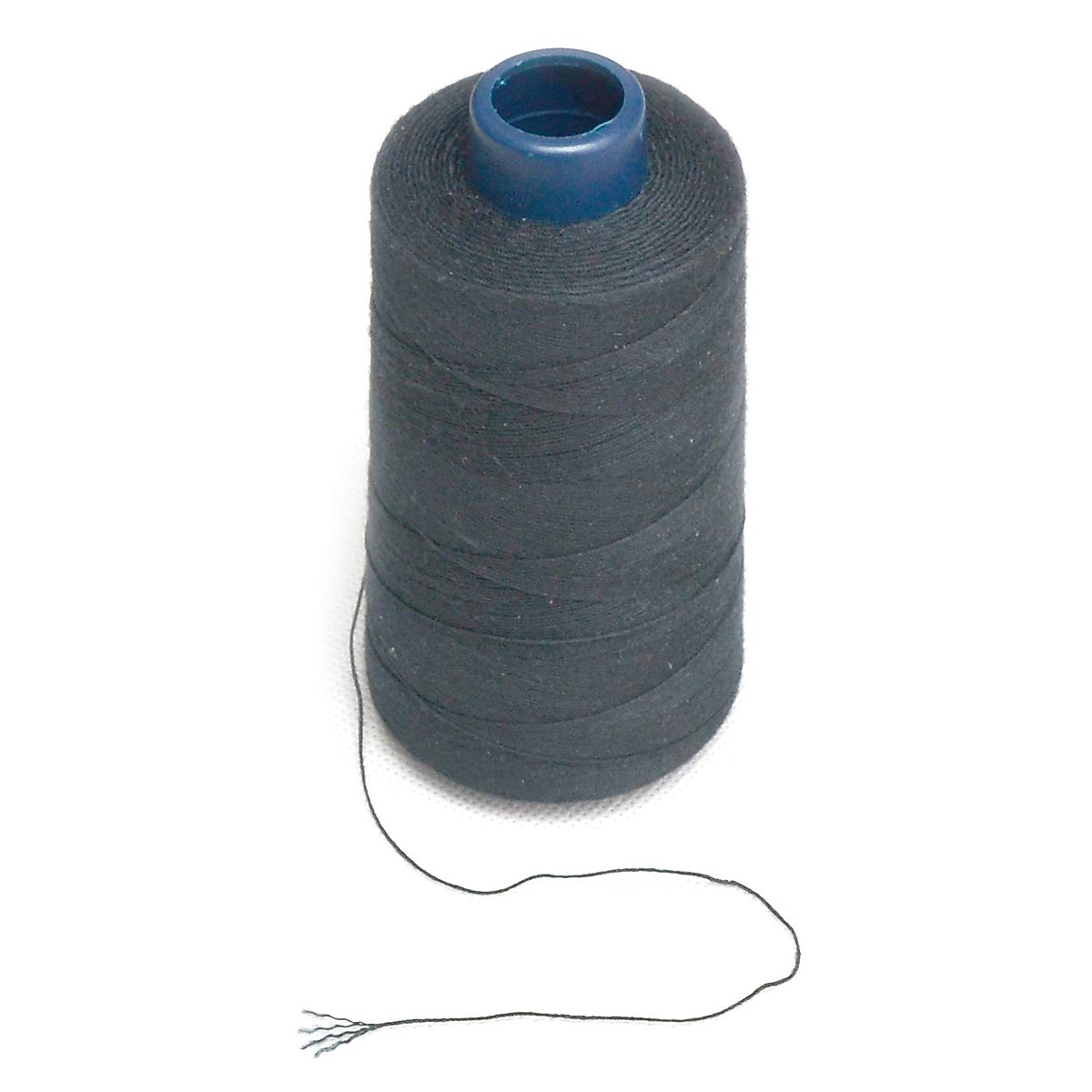 Luwigs Black Weaving Thread 100% Polyester for Making Wig Sewing Hair Weft Hair Extension 1pc (1pc, Black)