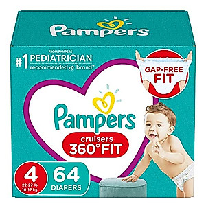 Pampers Cruisers 360 Diapers Size 4 64 Count