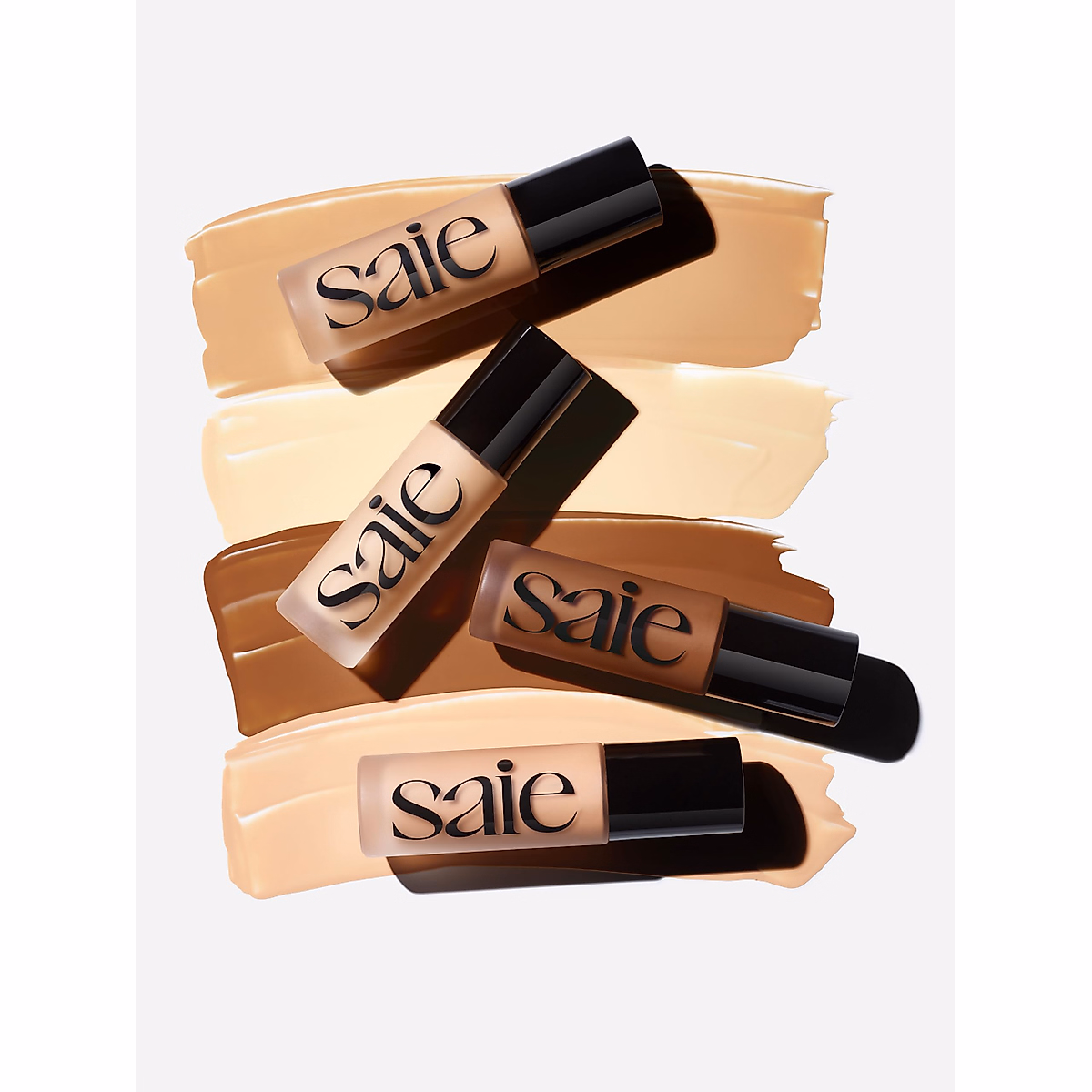 Saie Glowy Super Skin Tint Liquid Foundation - Hydrating Serum Foundation with Lightweight, Medium Coverage - Formulated with Hyaluronic Acid to Hydrate, Brighten and Plump - Shade 11 (1.01 oz)