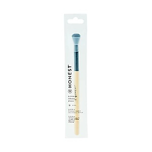 Honest Beauty Blending Crease Brush with Renewable Bamboo + Synthetic Bristles | Makeup Brush for Eyeshadow | Cruelty Free | 1 count
