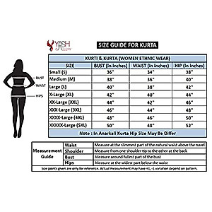 Yash Gallery Women's Cotton Floral Print Anarkali Kurtis (Light Pink)