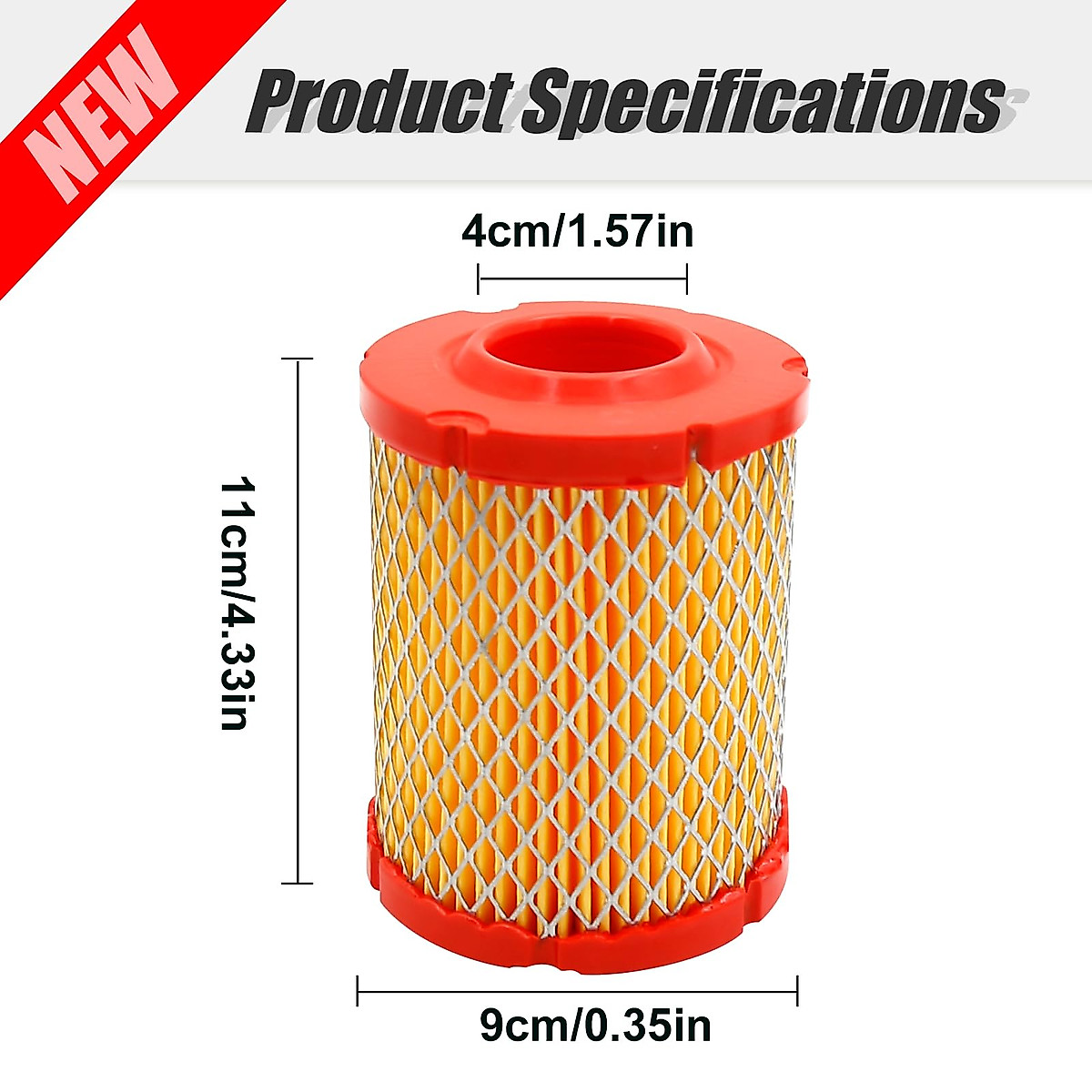 SYOWADA 937-05066 Air Filter Replacement For Columbia CLT42G CLT42H CLT46CVT, 737-05066 Air Filter Replacement For MTD 4X90HU 4X90HUA 8X90KU 8X90KUB 8X90ZU, With 951-12690 Oil Filter