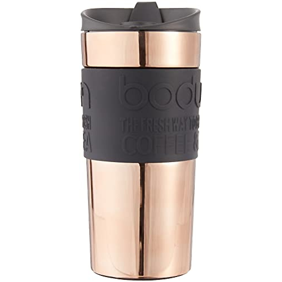 Bodum Travel Mug, 12 oz, Gold