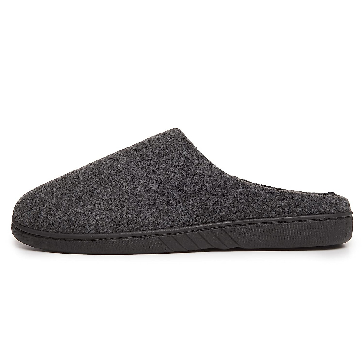 Lucky Brand Mens Faux Wool Clog Slippers with Memory Foam