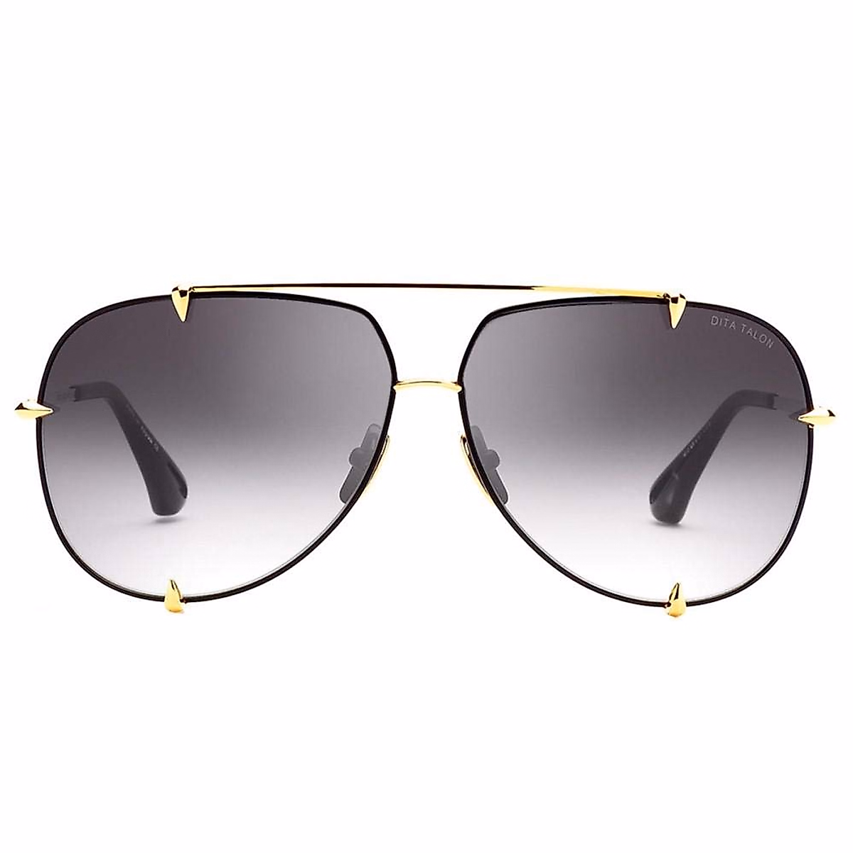 Sunglasses Dita TALON 23007 A Satin Black - 18K Gold