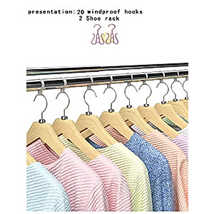 AIODE Clothes Drying Rack for Laundry Foldable Free of Installation Adjustable Stainless Steel Garment Rack