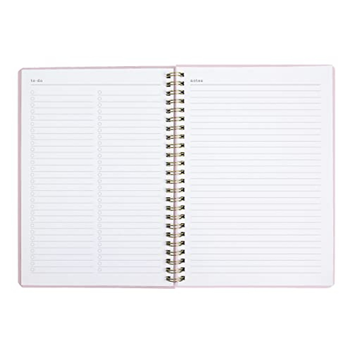 Letts Celebrate Weekly/Monthly Planner, 12 Months, January to December, 2024, Gold Twin-Wire Binding, A5 Size, 8.25" x 5.875", Multilingual, Rose (C082185-24)