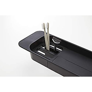 Yamazaki Home Tower Expandable Bathtub Caddy – Bathroom Tray Table Holder