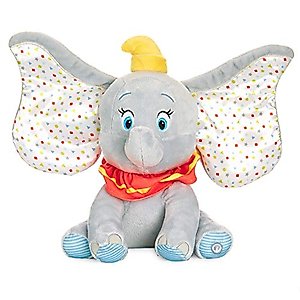 Disney Baby Dumbo Animated Plush Elephant with Flapping Ears, Music and Lights