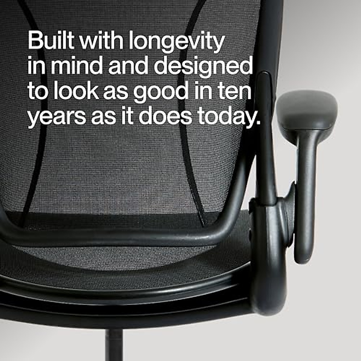 World One Ergonomic Desk Chair for Home Office, Height Adjustable Rolling Chairs for Desks, Black Mesh Office Chair with Built in Lumbar Support, Office Task Chair for Men Women…