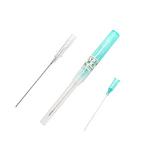 Catheter Piercing Needles,50Pcs Mixed IV Catheter Needles 14G 16G 18G 20G and 22G Ear Nose Piercing Needles Hollow Needles for Lip Tongue Belly Navel Nipple Cartilage Piercing Kit