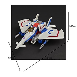 Transformers Bumblebee Cyberverse Adventures Toys Deluxe Class Starscream Action Figure, Seeker Strike Action Attack, 5-inch