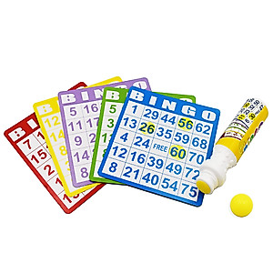 Yuanhe Bingo Daubers Dot Markers - Mixed Colors Set of 12 Pack