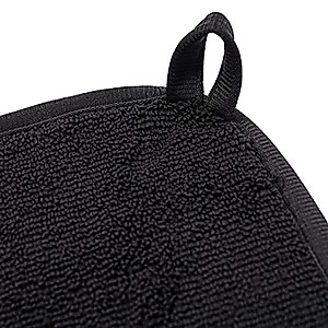 Dish Drying Mat for Kitchen Counter Dishes Towels Absorbent Sink Drain Mats with Microfiber,14" x17”,3 Pack Black