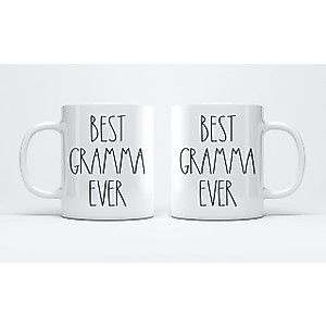 Best Gramma Ever Coffee Mug - Gifts for Christmas - Gramma Birthday Gifts Coffee Mug - Father's Day/Mother's Day - Family Coffee Mug For Birthday Present For The Best Gramma Ever Mug 11oz