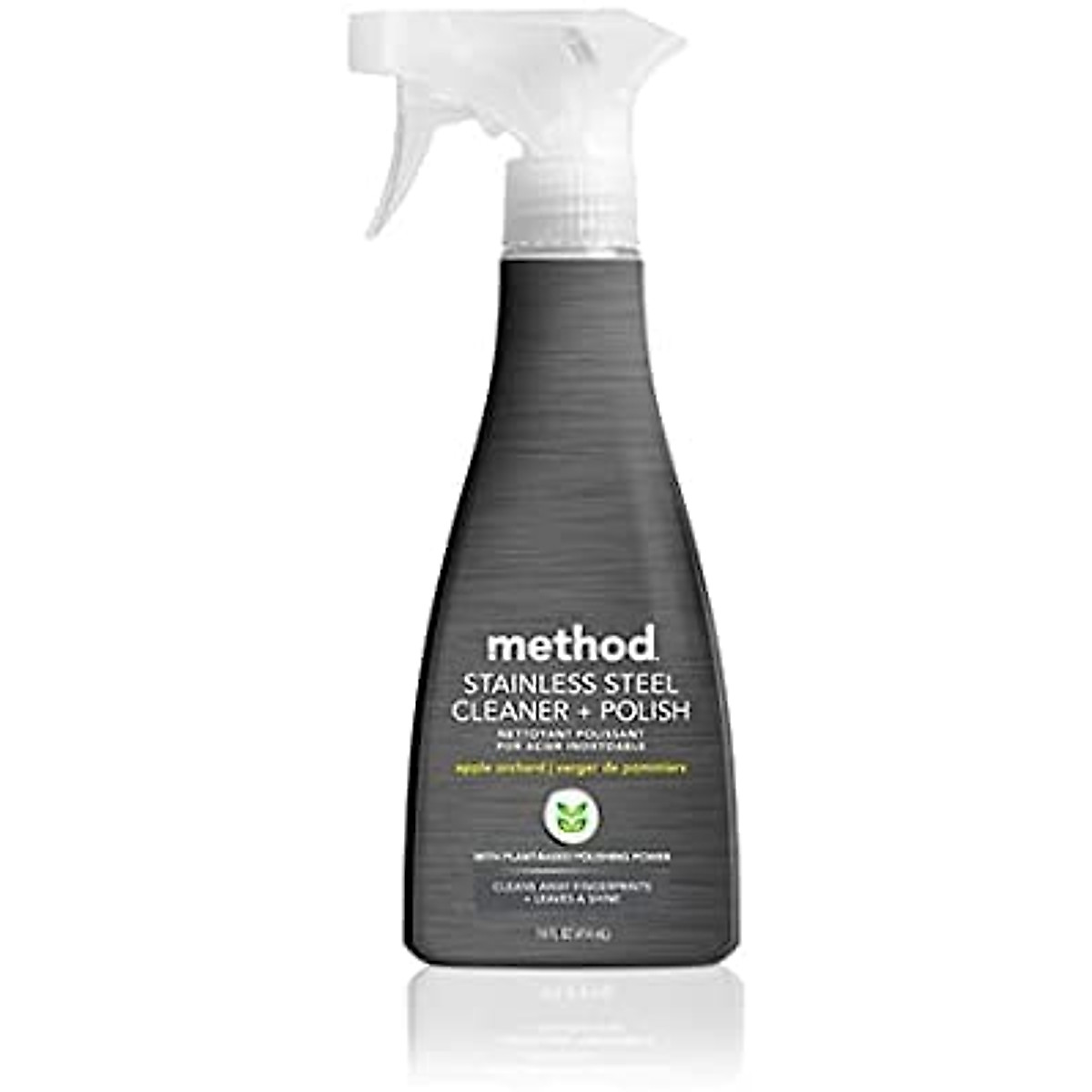 Method Stainless Steel Cleaner + Polish 14 oz. & Method Wood Polish, 14 oz. Bundle