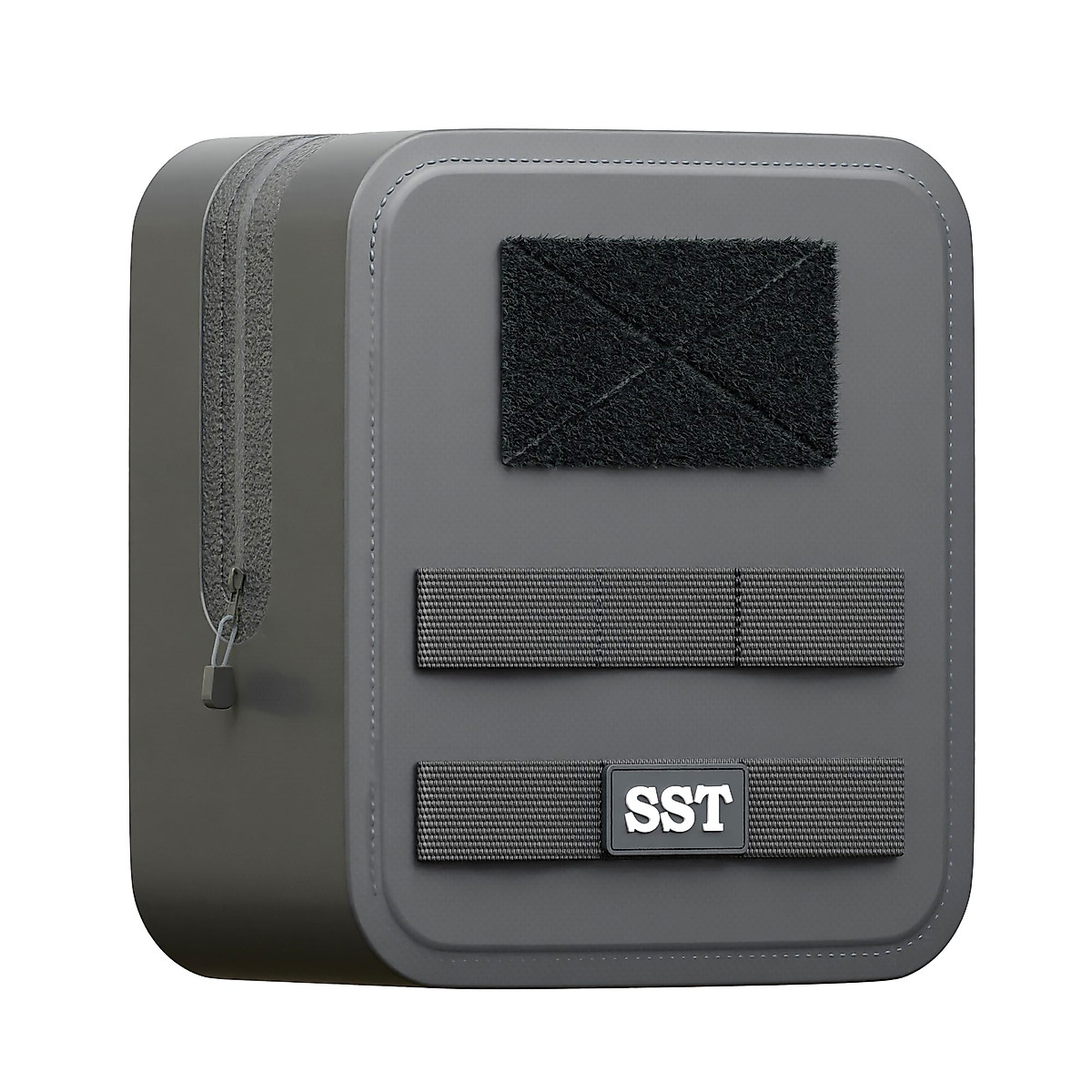 SealBags Large Water Resistant Tactical MOLLE Pouch for Hiking, Tools and Camping Gear. Durable Thermoplastic Design and Molle Compatible with Backpacks, Tactical Belts, Waist Bags and More