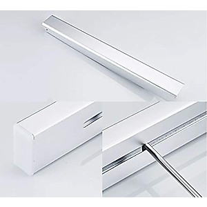 MISSMIN 2 Pack Retractable Clothes Rack - Wall Mounted Folding Clothes Hanger Drying Rack for Laundry Room Closet Storage Organization, (Silver)