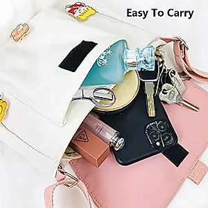 6 Pcs Folding Scissors, PIVHWIR Stainless Steel Portable Telescopic Scissors Safety Travel Trip Scissors for Home Camping Office