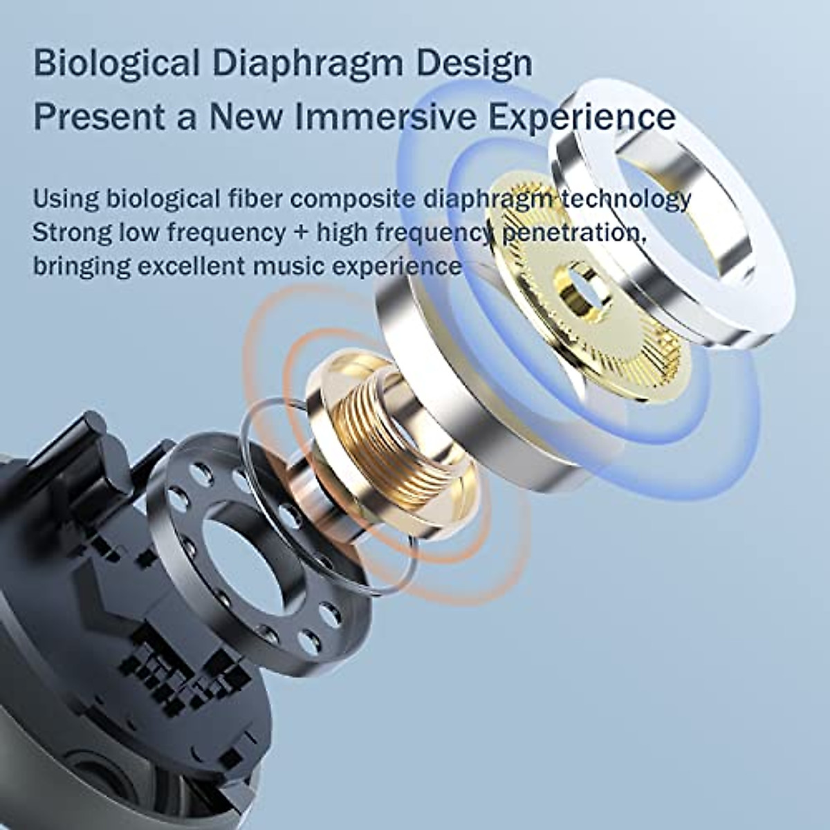 Pink Sleep Earbuds Noise Cancelling for Sleeping Bluetooth Headphones Ultra Smallest Invisible Mini Wireless Ear Buds for Side Sleepers Workout Waterproof Earpiece Stereo HiFi Sound for Android iOS