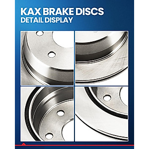 KAX 31348 Murano Brake Rotors Rear Drilled Slotted Brake Rotors for Murano 2009-2020 Pathfinder 2013-2020 QX60 2014-2020 Quest 2011-2017 Q50 2014 2015 (2pcs)