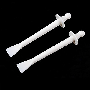 Healifty 10pcs Nose Wax Applicator Sticks Nose Wax Sticks for Adults (White)