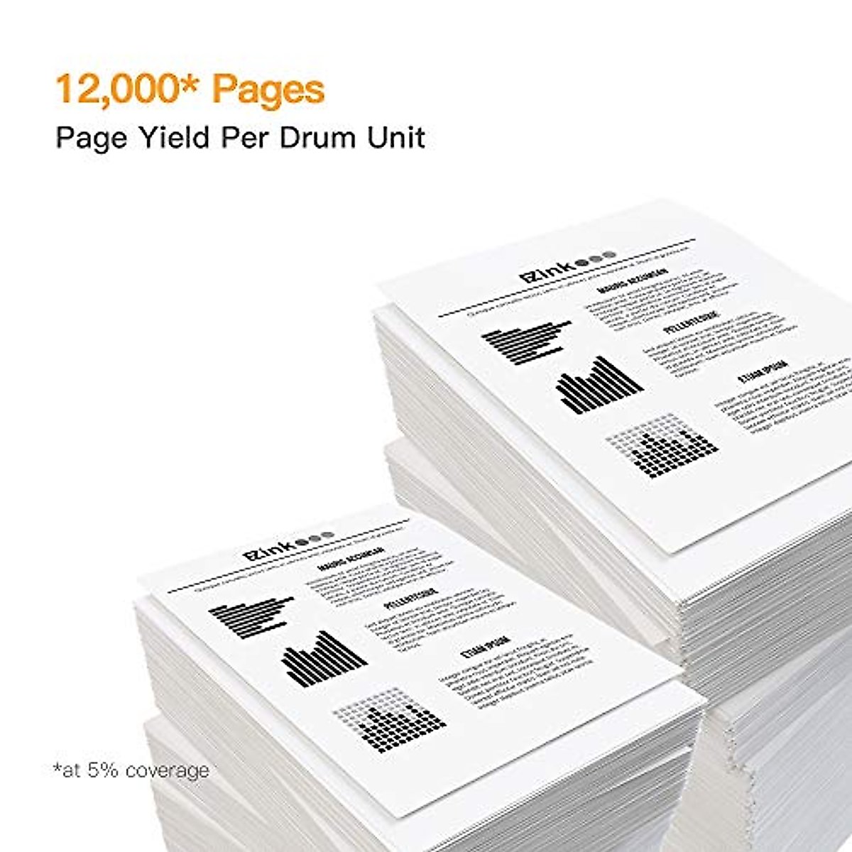E-Z Ink (TM) Compatible Drum Unit Replacement for Brother DR350 to use with HL-2040 MFC-7420 Intellifax 2820 DCP-7020 HL-2070N MFC-7820N MFC-7220 DCP-7010 Fax-2820 Fax-2920 HL-2030 HL-2070 (1 Pack)