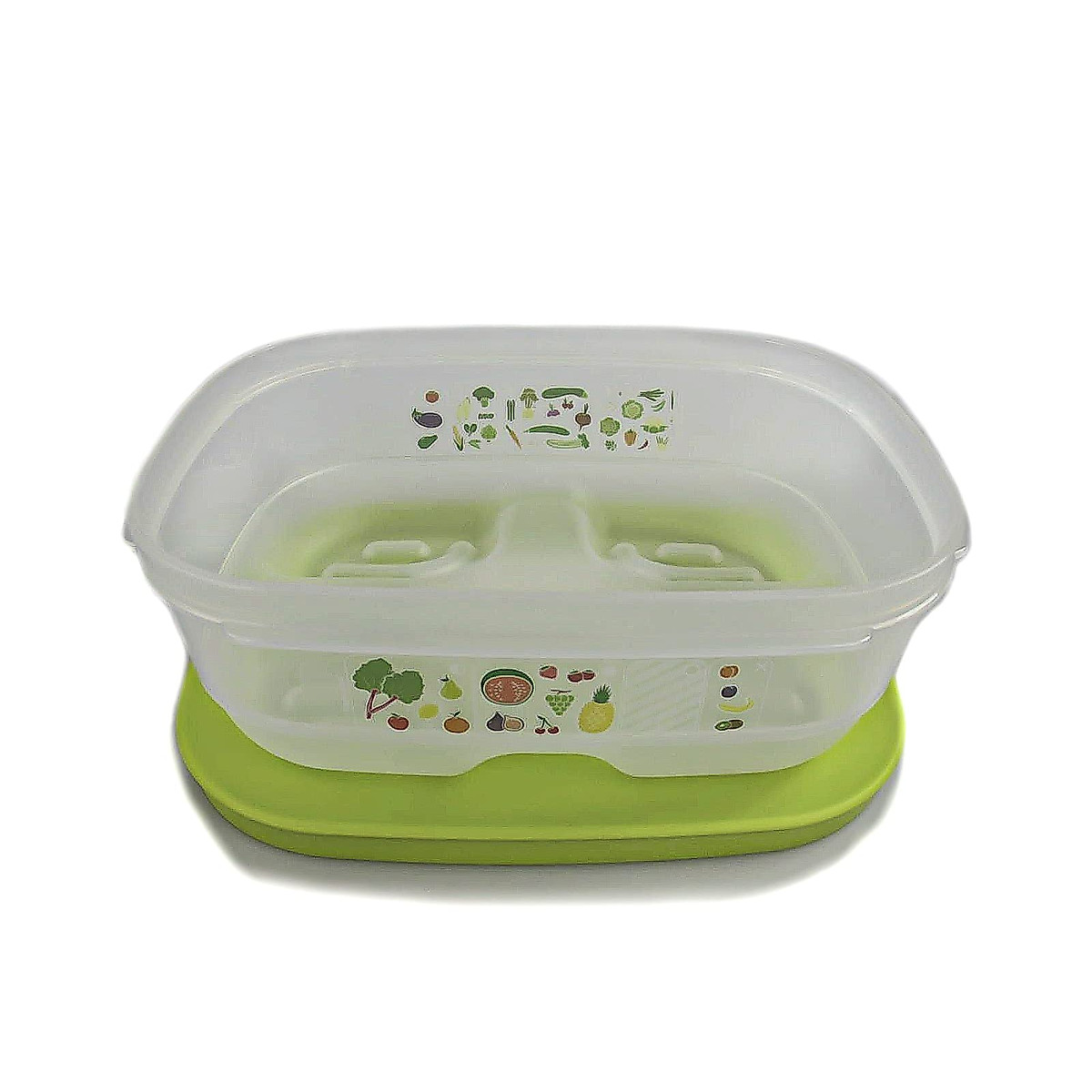 Tupperware Klimaoase Primaklima Fridgesmart Plus - Food Storage Container - Fridge-Safe - 800 Ml - Green