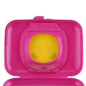 Baby Wipes Dispenser,Travel Wipes Container Porta Face Wipes Para Bebes Portatil Travel Wet Wipes Dispenser 2 Pcs Wipes Dispenser Case ,Wipe Dispenser For Bathroom For Outside And Travel Portable Seal