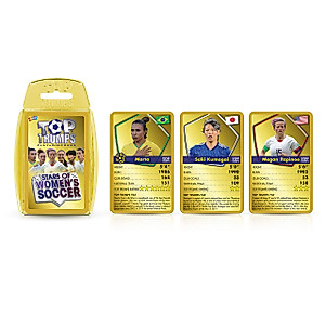 Top Trumps Incredible Women Bundle Card Game, Learn about Women Soccer Stars, Great Women and Top Women Athletes, educational travel pack, gift and toy for boys and girls aged 6 plus