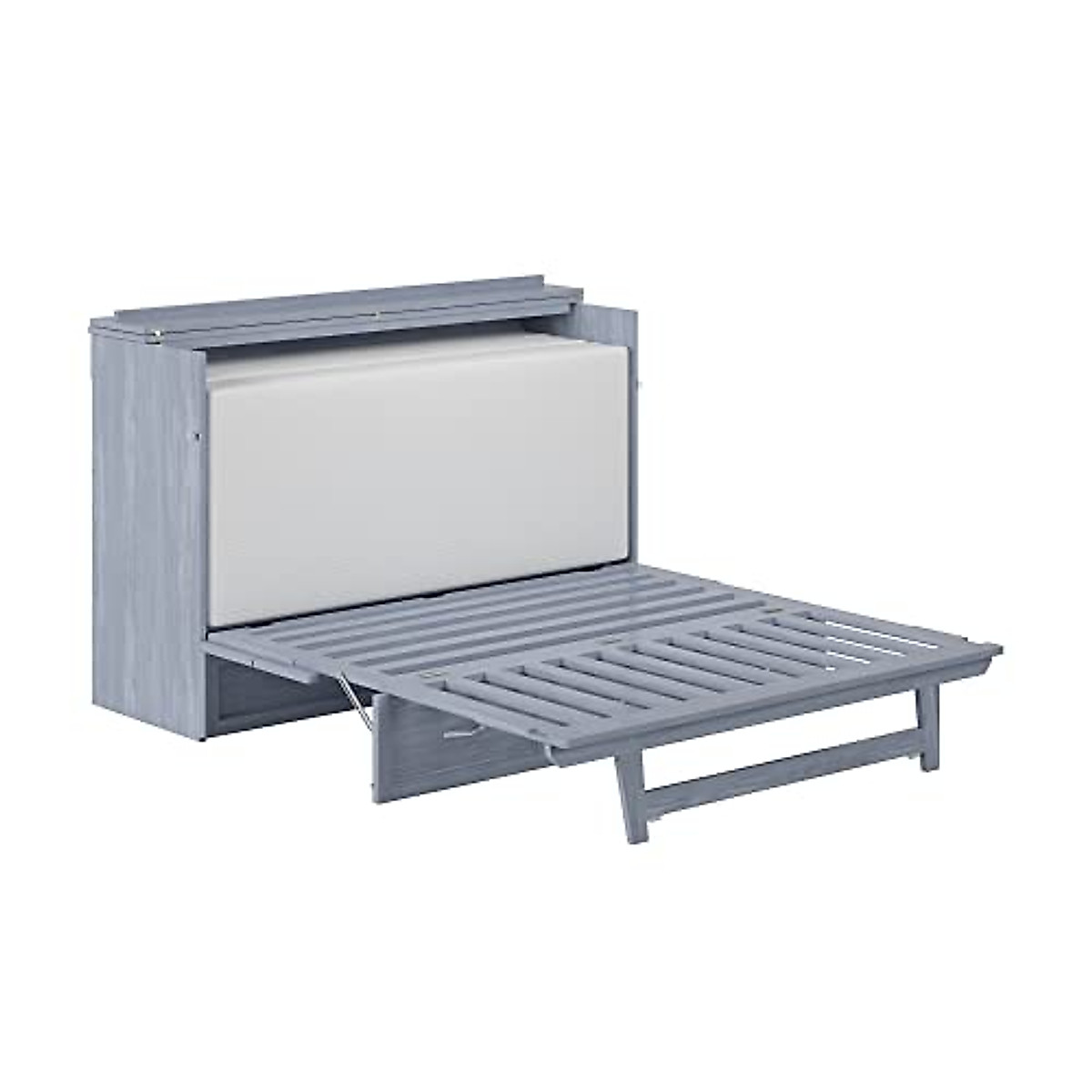 AFI, Northfield Murphy Bed Chest, Queen, Driftwood