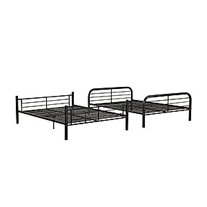 ACME Bristol Gunmetal Full over Full Bunk Bed