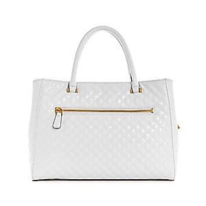 GUESS Nerina Girlfriend Satchel, White