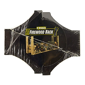 2 x 4 BASICS 90144MI Firewood Rack System, Black