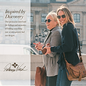 Patricia Nash | Luzille Leather Backpack for Women | Convertible Backpack Tote | Women's Purse Backpack, Black