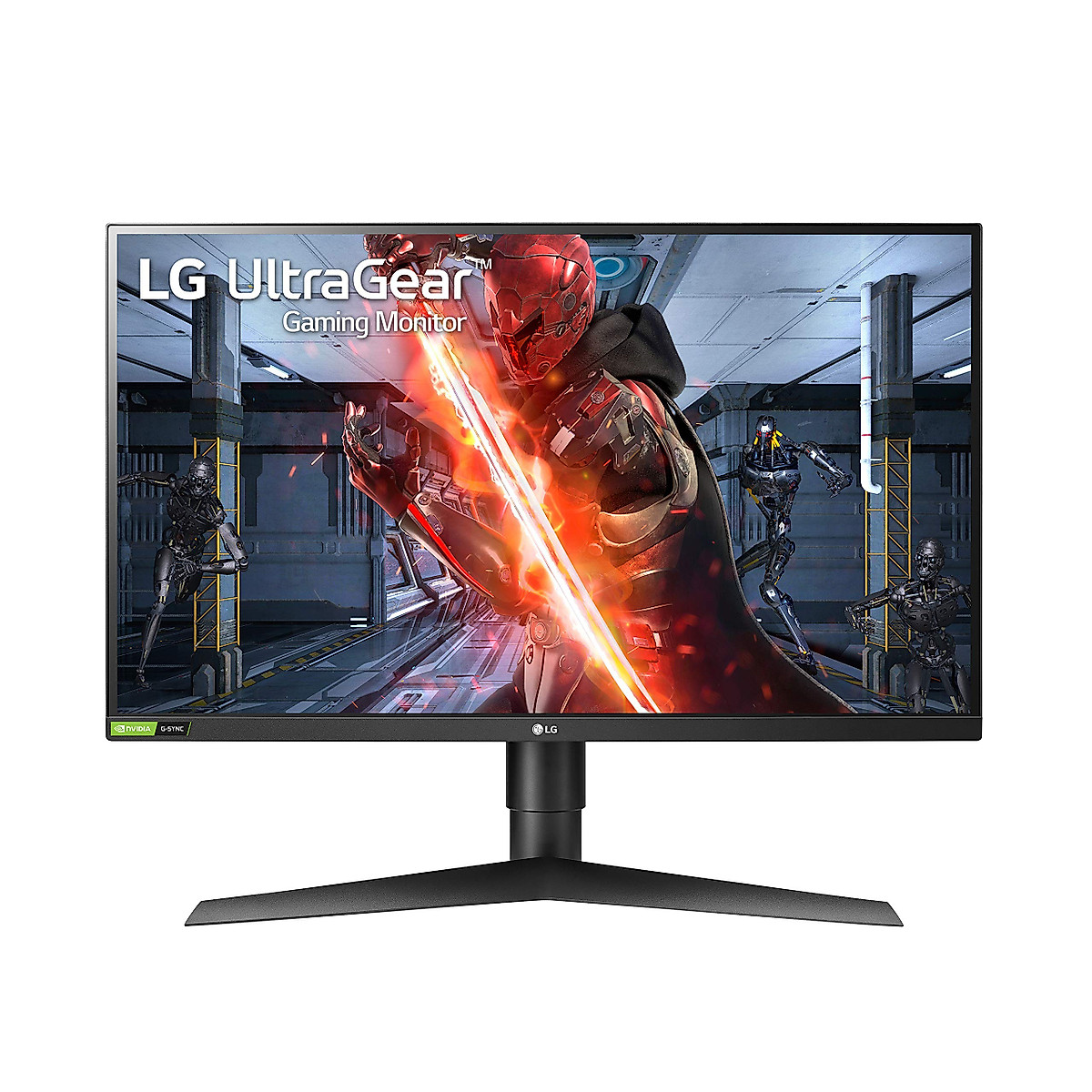 LG Electronics UltraGear 27GN750-B 27 Inch Full HD 1ms and 240HZ Monitor with G-SYNC Compatibility and Tilt, Height and Pivot Adjustable Stand,Black (Renewed)