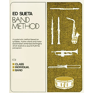 M-1111CD - Ed Sueta Band Method Baritone Bass Clef Book 1 Book/CD by Ed Sueta (1974-01-01)