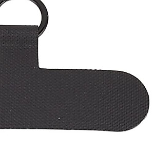 Naroote Cell Phone Lanyard Patch,Universal Easy Attach Nylon Lightweight Phone Lanyard with for Necklace or Wrist Rope (Black)