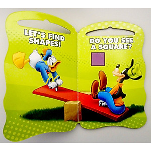Disney Mickey and Friends Baby Beginner Board Books (Set of 4 Shaped Board Books)