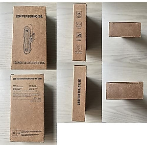 Bike Tail Light Powerful 110 Lumens - Waterproof & Rechargeable USB-C, Quick Release Mounts with 5 Red/Blue Modes for Night Riding, DON PEREGRINO B2 Rear Bike Light