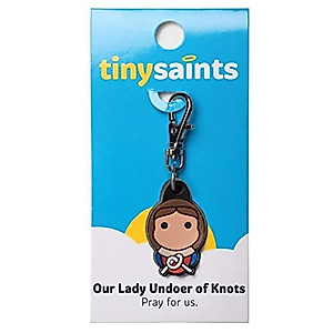 Tiny Saints CHARM Our Lady Undoer of Knots Charm