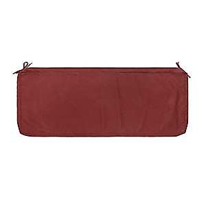 FUNHOME Outdoor Bench Cushion Cover 42x18x3 inch + 2pcs Seat Cushion Covers 20x18x4 inch Waterproof Slipcovers