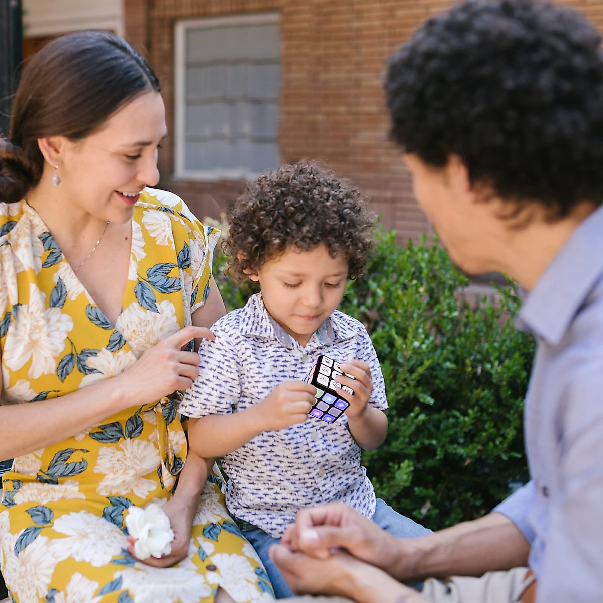 Brain Memory Game Cube|Four-in-one electronic handheld game for Children|Colorful flashing lights|Fun toys for aged 6-12 Children|Yudongli