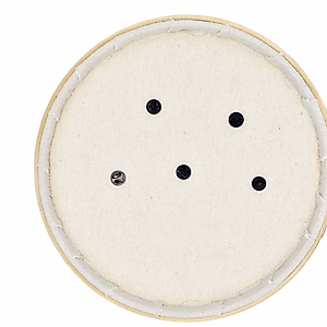 REOVE Wall Hanging Pin Collection Display Stand Enamel Pin Display Holder Display Board, Canvas Leather Embroidery Hoop for Display Pins Buttons Wall Decoration